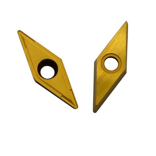 10PCS VCMT110304 6020 Indexable lathe turning tool Carbide Insert VCMT ...