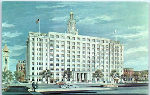 Postcard - Home Office of Mutual Life Insurance Company - Boston ...