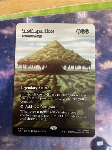 Magic The Gathering ATLA Eternal-legal The Banyan Tree-The Great Henge ...