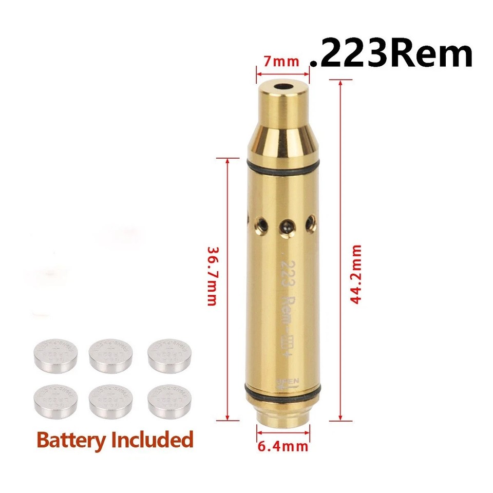 Laser Training Cartridge Dry Fire Cartridge Bullet for Shooting ...