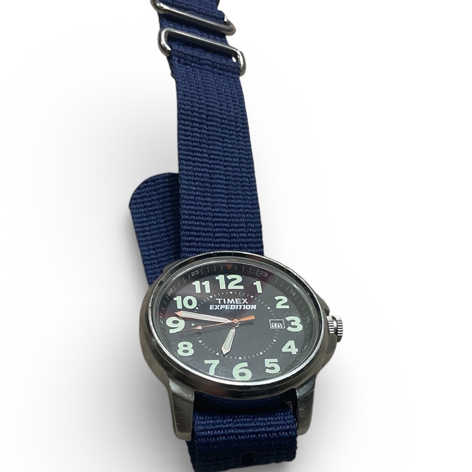 Timex Expedition Field 38mm Men’s Analog Watch Luminous Hands Nylon ...