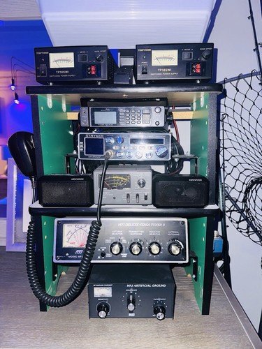 Stryker Whistler MFJ Tuner Ground Plane Yaesu Meter scanner Dc Power ...