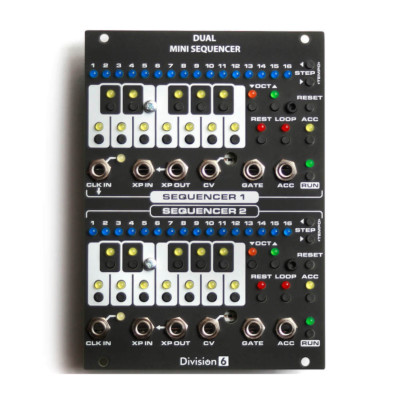 Division 6 Dual Mini Sequencer V2 DIY Kit Eurorack Module Modular | eBay