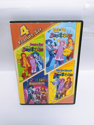 Doodlebops: 4-Film Feature Set (DVD, 3-Disc Set, 2011) VERY RARE OOP ...