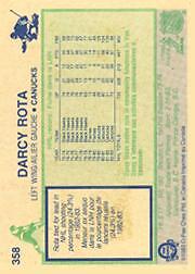 1983-84 O-Pee-Chee Canucks Hockey Card #358 Darcy Rota | eBay