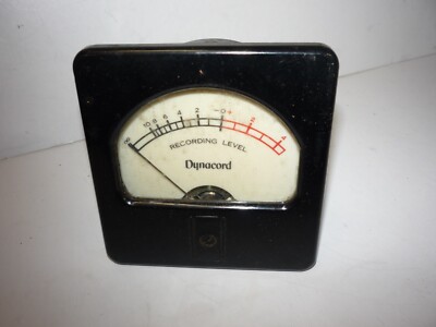 VINTAGE DYNACORD RECORDING LEVEL PANEL METER by PACE ELECTRONICS NY ...