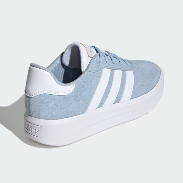 Adidas Women's Court Platform Suede 'Wonder Blue' - IG8612 ...