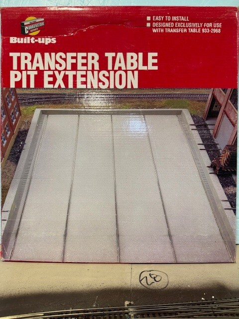 HO Walthers Cornerstone Transfer Table and Pit Extension #933-2968 ...
