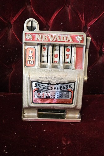 Nevada Buckaroo Bank Fruit Machine | eBay UK