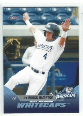 2019 West Michigan Whitecaps (Class A-Detroit Tigers) Reece Hampton | eBay