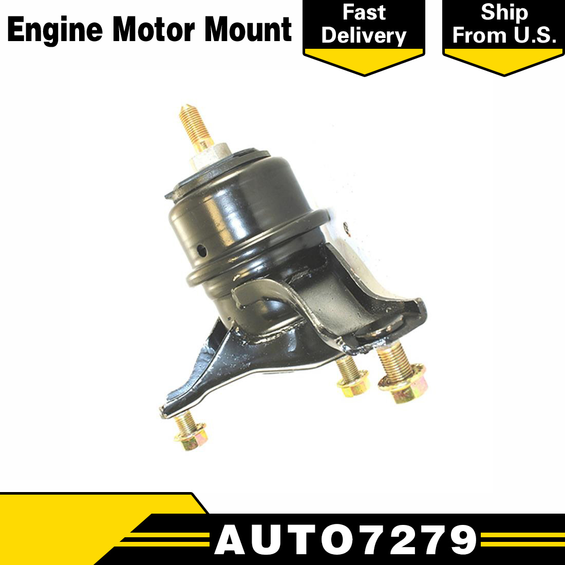 DEA Motor Engine Mount of 1 fits 2009-2013 TOYOTA HIGHLANDER L4 2.7L ...