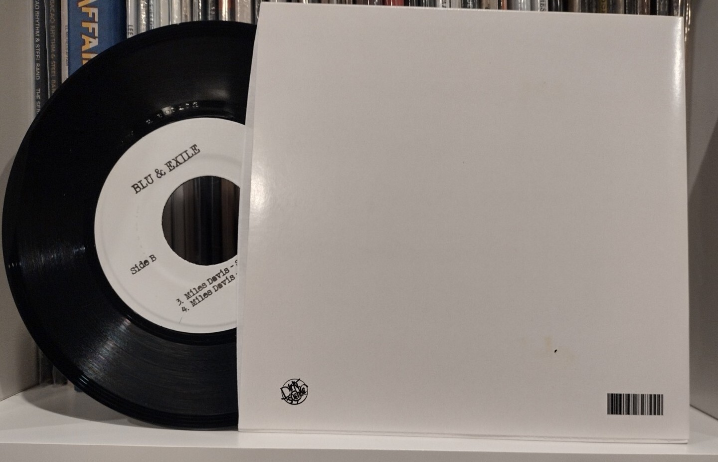 Blu & Exile 7" Vinyl Miles Davis b/w Miles Davis Sirplus Remix SIGNED ...