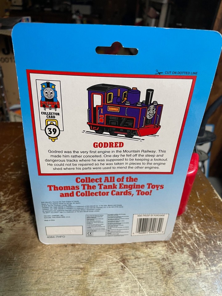 Thomas and Friends Godred Shining Time Station Train ERTL 1995 Diecast ...