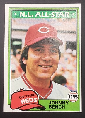 1981 Topps - #600 Johnny Bench | eBay