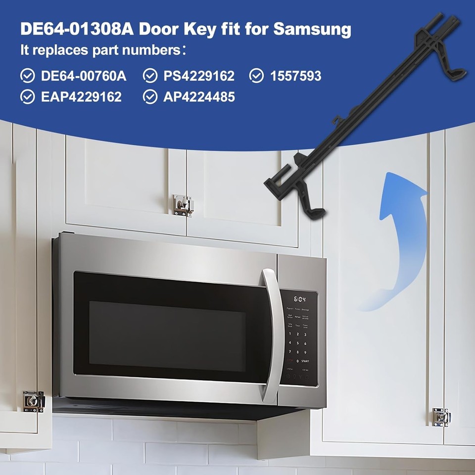 DE64-01308A DE64-00760A Microwave Key Door Latch Replacement for | eBay