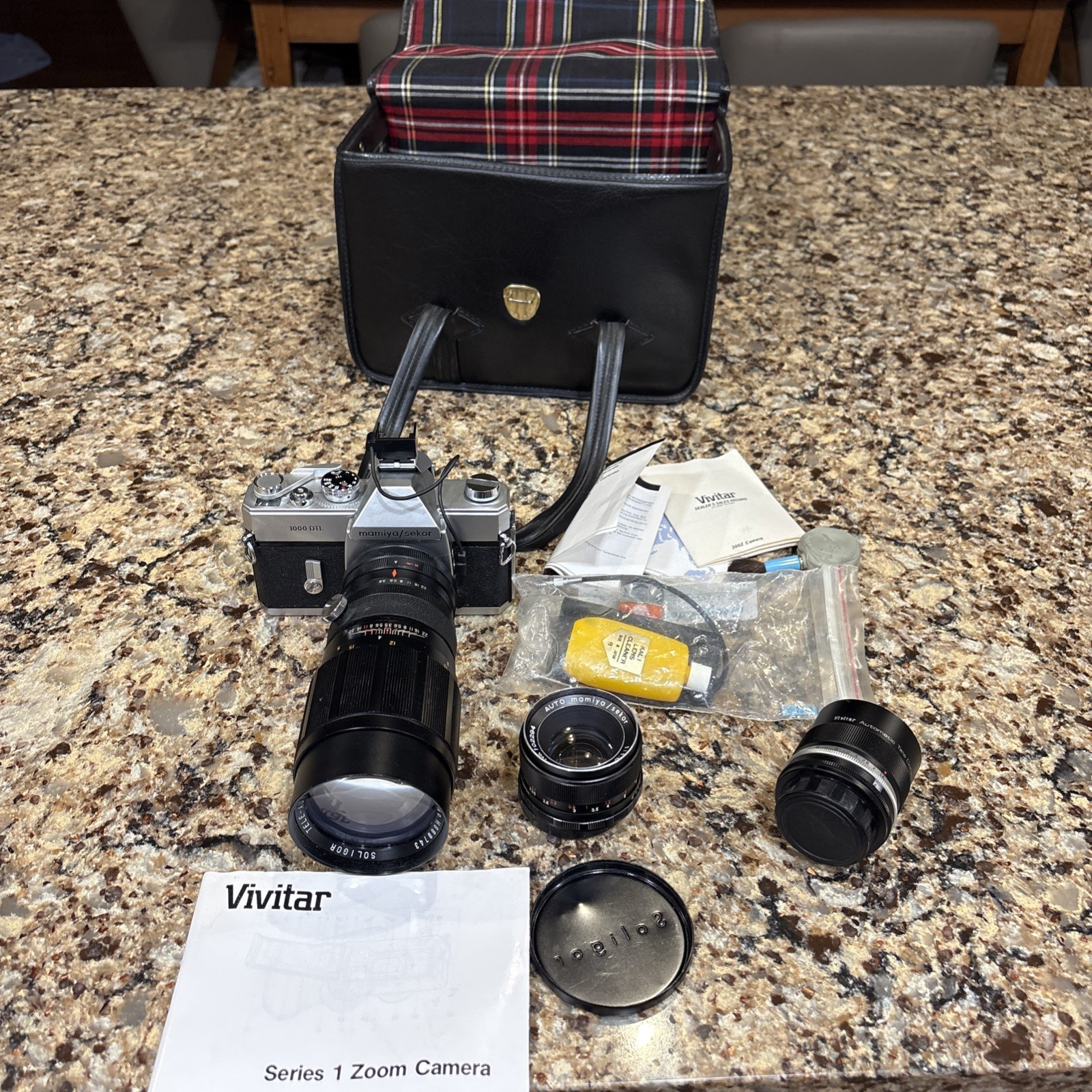 VIVITAR SERIES-1 Zoom Camera and accessories | eBay