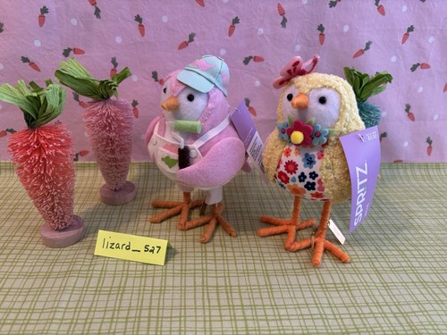 2025 Target Spritz Easter Featherly Friends 4 Birds Deckle Tint Hue ...