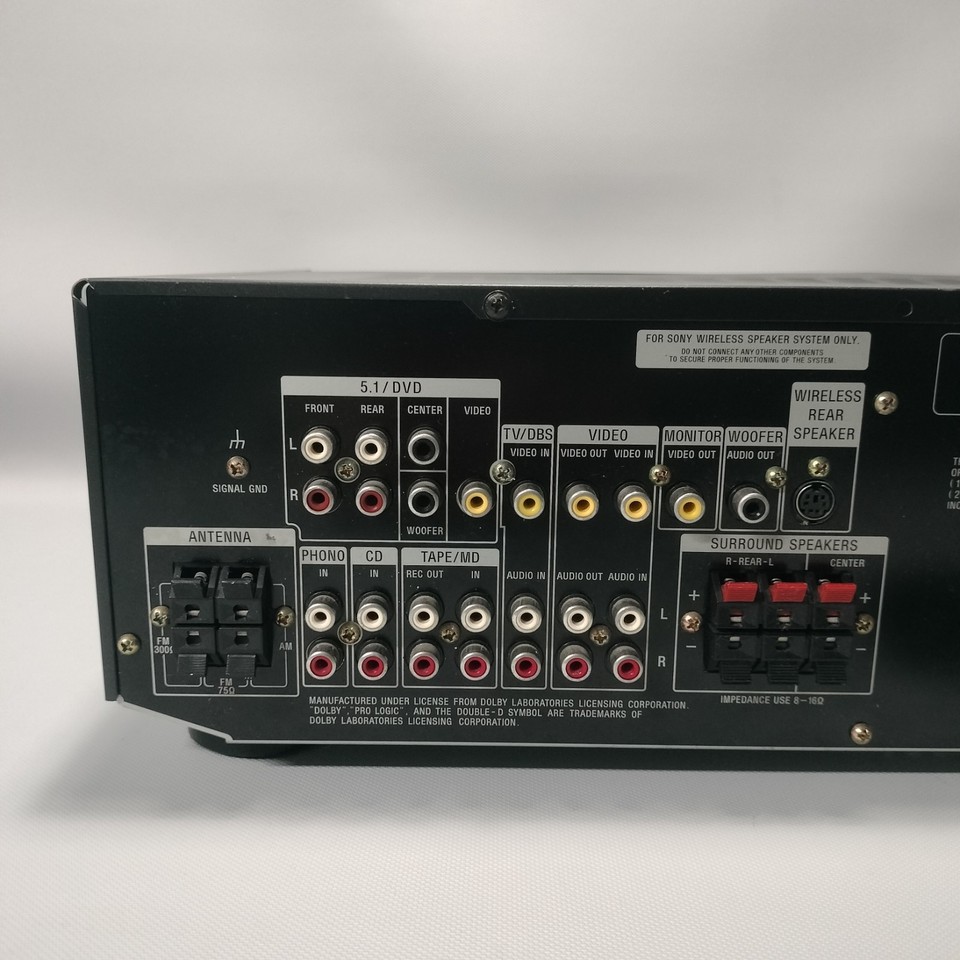 Sony STR-D515 Audio/Video Control Center Stereo FM/AM Receiver Tested ...