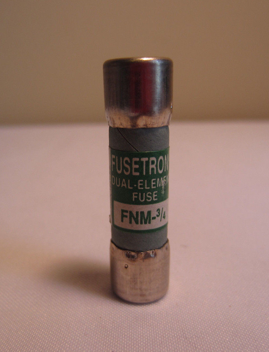 Bussmann Buss Fusetron FNM-3/4 Dual Element 250V 35 Amp Fuse | eBay