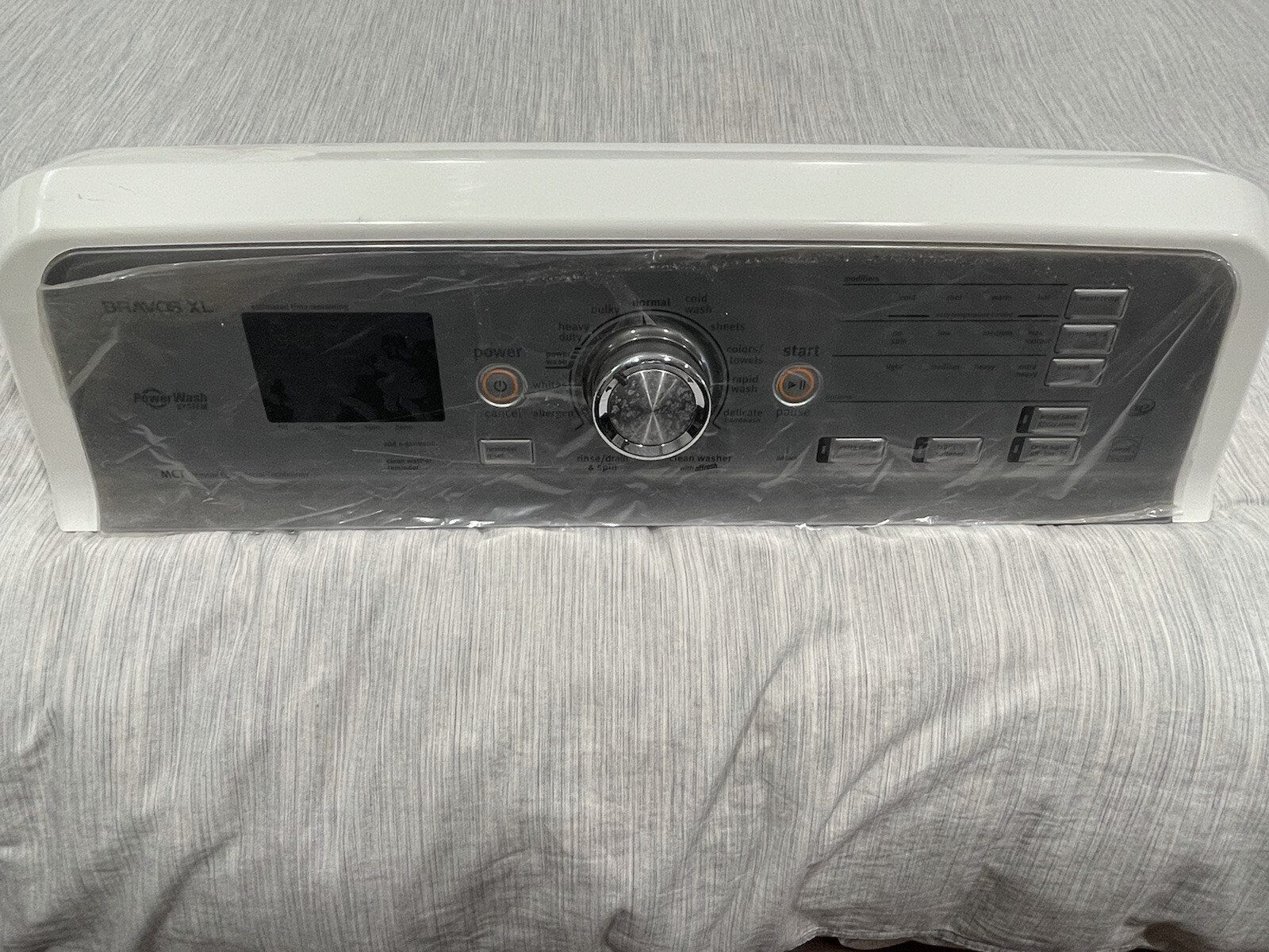 MAYTAG BRAVOS XL washer machine control panel/Console. Maytag part ...