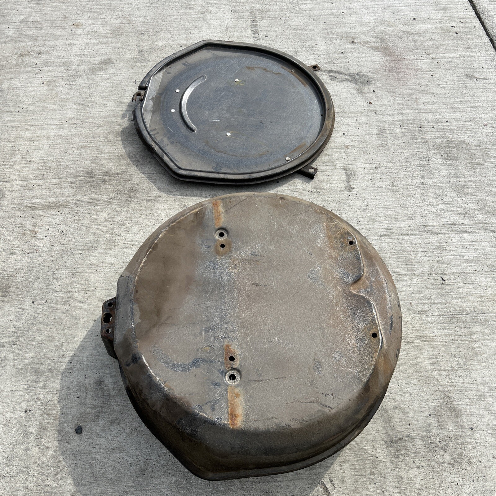 1963 Corvette Spare Tire Tub Assembly Early Style 63 C2 Midyear Tub ...