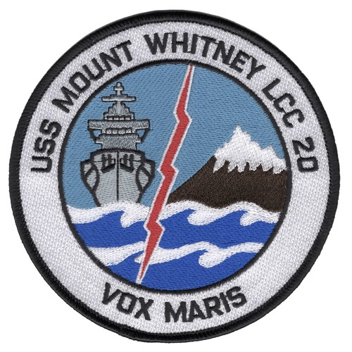 LCC-20 USS Mount Whitney Patch | eBay