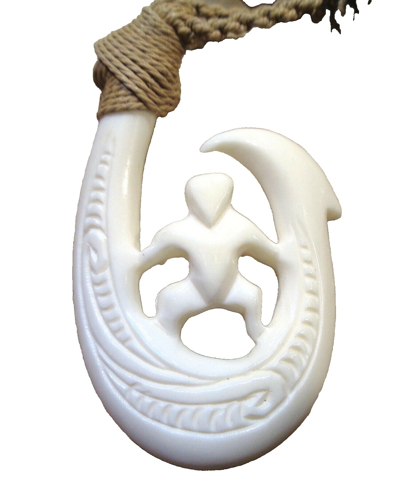 Maori Fish Hook Necklace | eBay