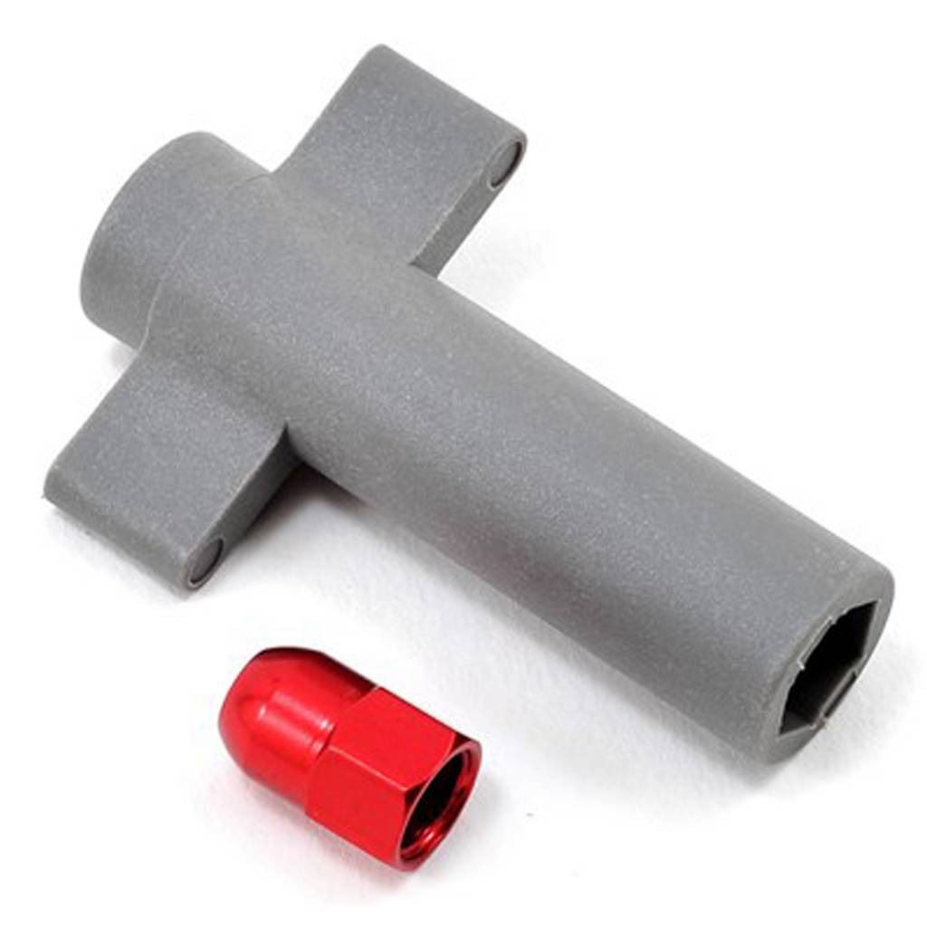 Traxxas 1/10 T-Max.3 * RED ANTENNA CRIMP NUT & ANTENNA NUT TOOL * 5526R ...
