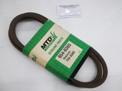 V-Belt 754-0365 954-0365 for MTD 130-826H190 LGT-165 130824H 13765-9 ...