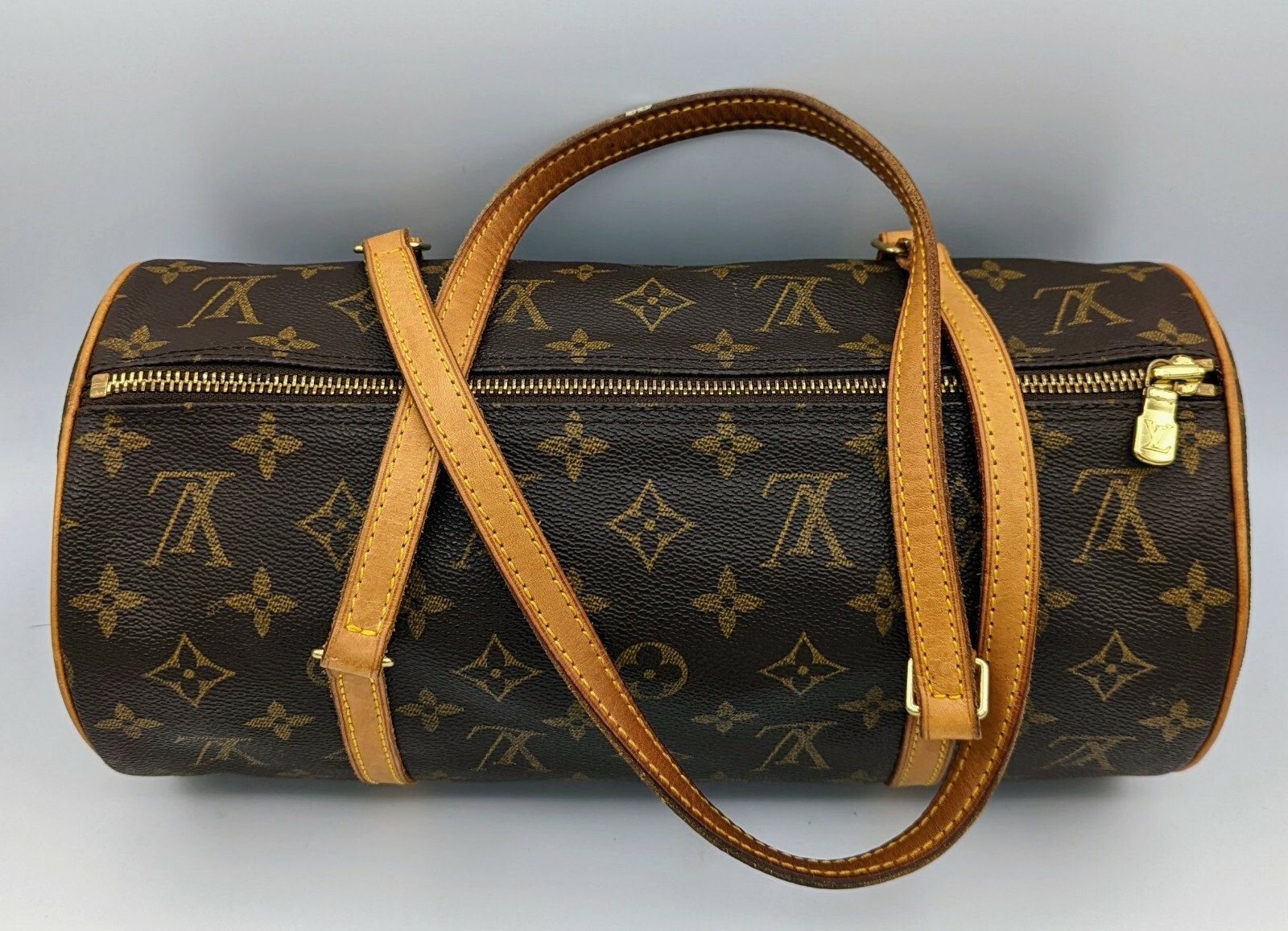 LOUIS VUITTON LV Papillon 30 Monogram Leather Handbag… - Gem