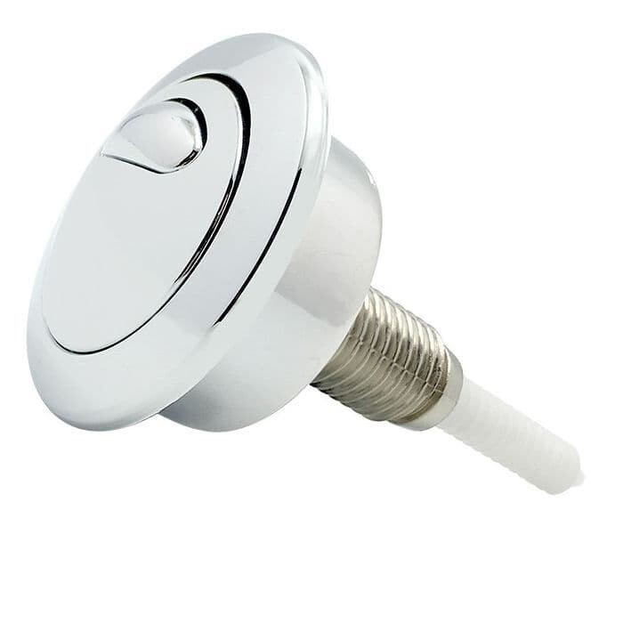 Siamp Optima 49 Toilet Cistern Flush Valve With Chrome Dual Flush Push ...