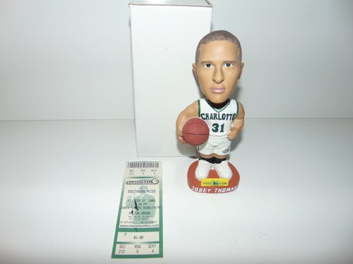 Jobey Thomas #31 UNCC UNC-Charlotte 49ers Basketball Bobblehead Bobble ...