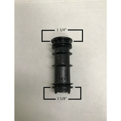 Douglas 1 5/8" x 1 3/4" Plastic Insert Bushing Swivel Chair or Stool ...