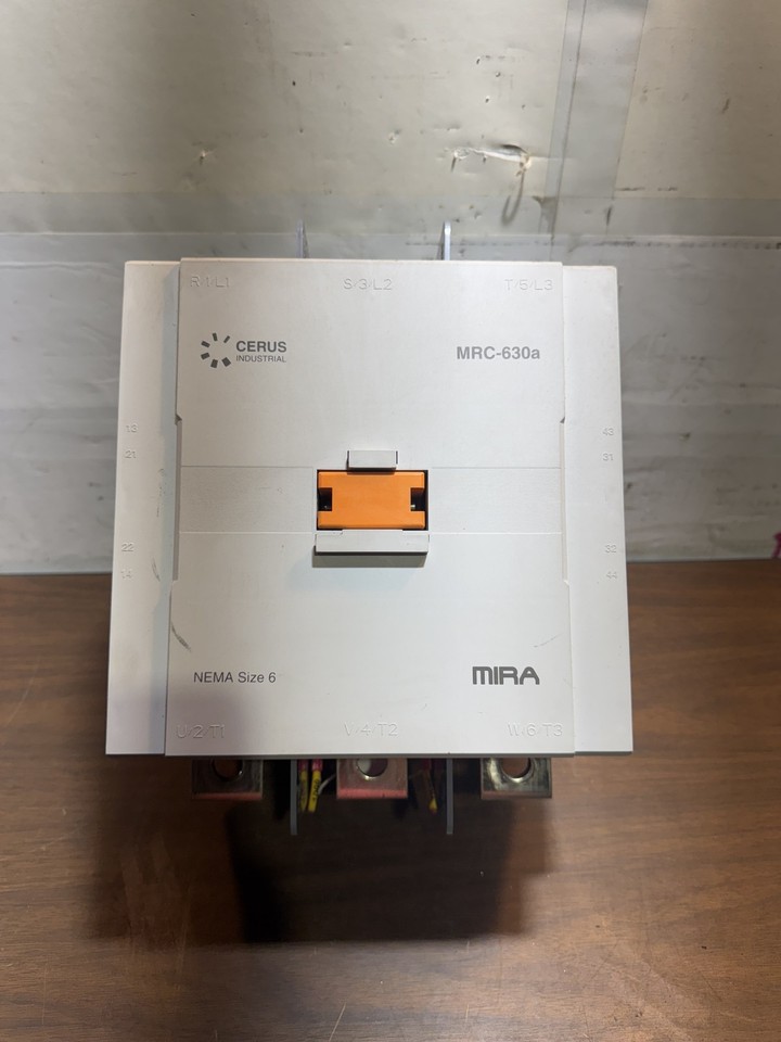 Cerus Industrial MIRA MRC-630a 630A NEMA Size 6 3-Pole Contactor INV ...