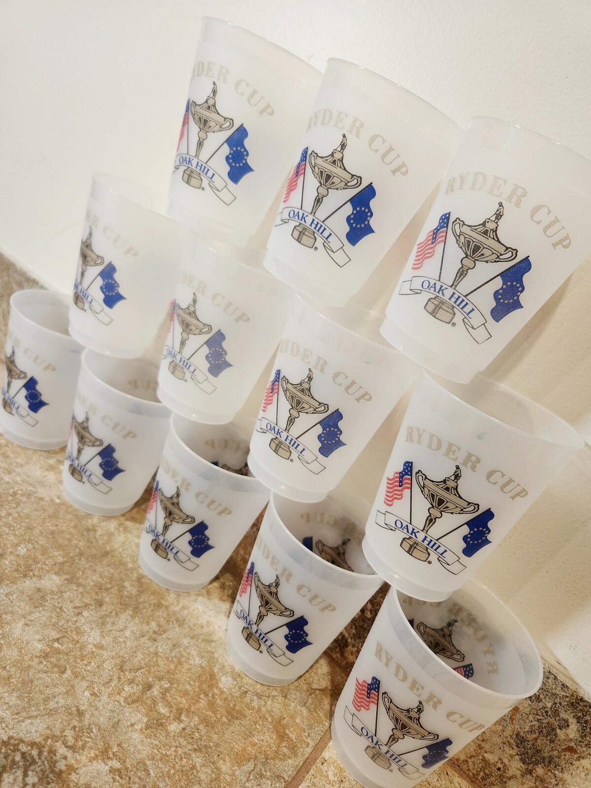 Ryder Cup | Oak Hill 1995 12 Oz. Plastic Beverage Commemorative Cups ...
