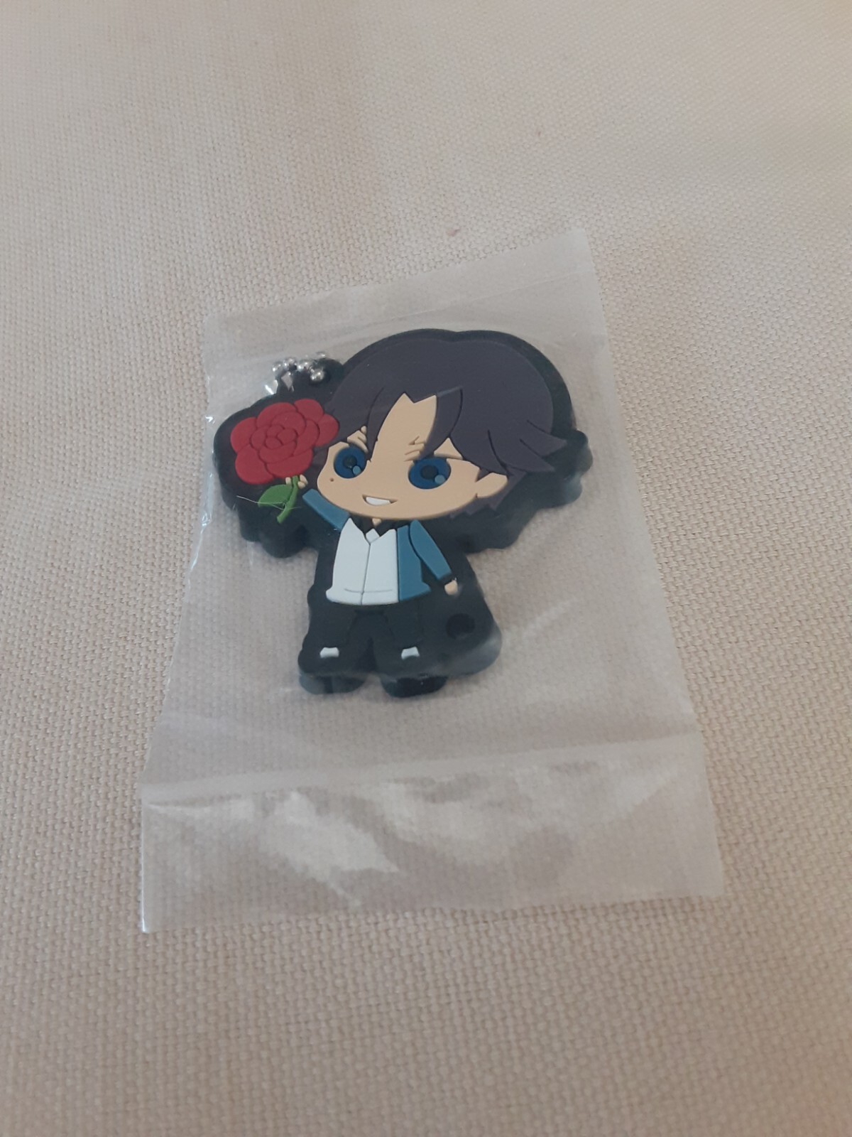 The Prince of Tennis Keigo Atobe Rubber Anime Strap SD Keychain red ...