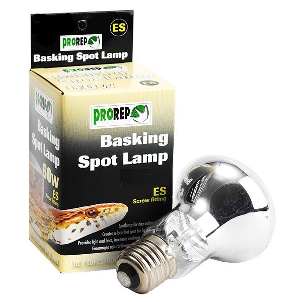 ProRep Reptile Light Bulb Heat Basking Lamp - Bayonet or Screw Fitting ...