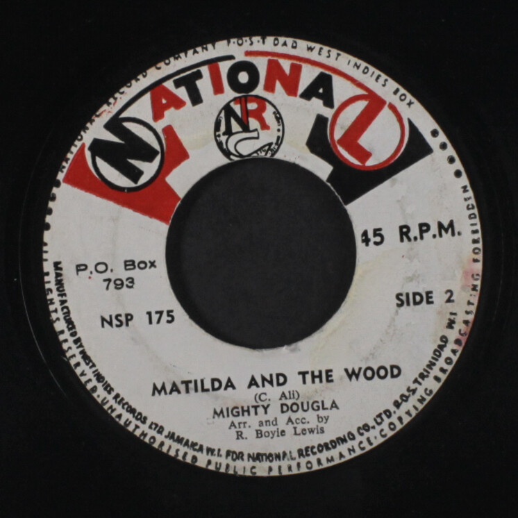 MIGHTY DOUGLA: women and pants / matilda and the wood 7" Single 45 RPM ...