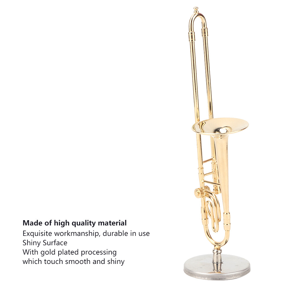 Miniature Trombone Model Musical Instrument Model Musical Gifts ...