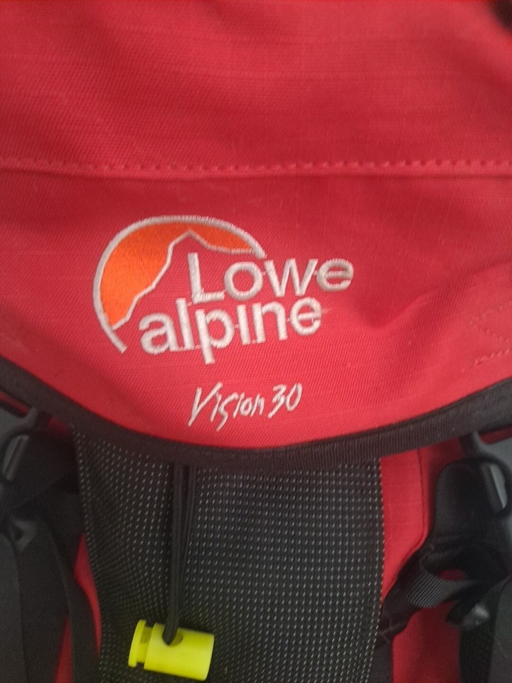 Backpack Lowe Alpine Vision 40, Red, Easy to Carry NICE CONDITION | eBay