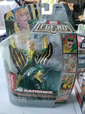 Marvel Legends Banshee Action Figure Annihilus Series BAF 2006 Hasbro ...