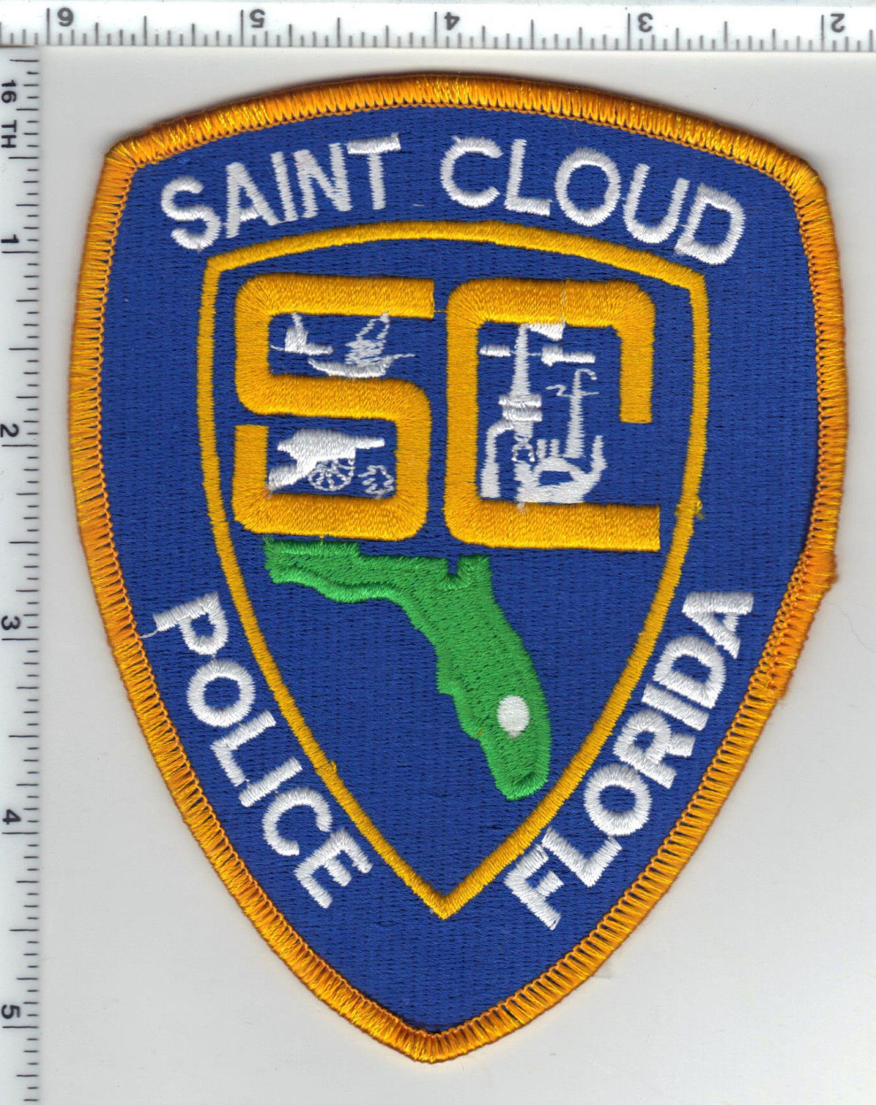 Saint Cloud Police (Florida) Shoulder Patch new from the 1980s | eBay