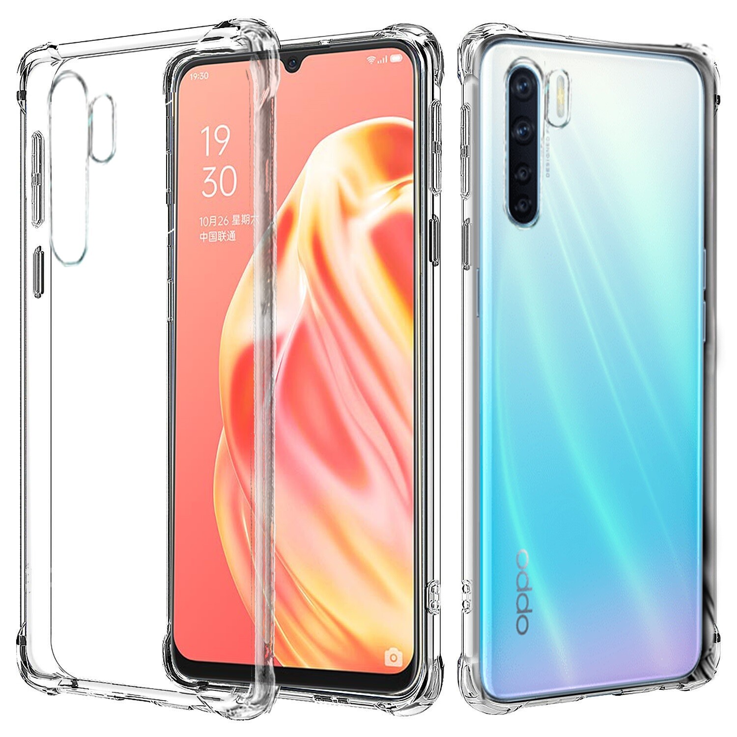 For Oppo A40 A80 A60 A5 Pro 5G A18 A58 A38 A17 Case Shockproof Heavy ...