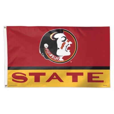 Florida State Seminoles FSU Throwback NCAA 3' x 5' Deluxe Team Flag ...