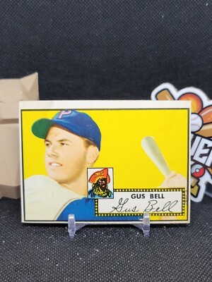 Gus Bell 1952 Topps #170 Vintage Baseball Pittsburgh Pirates (CBR) | eBay