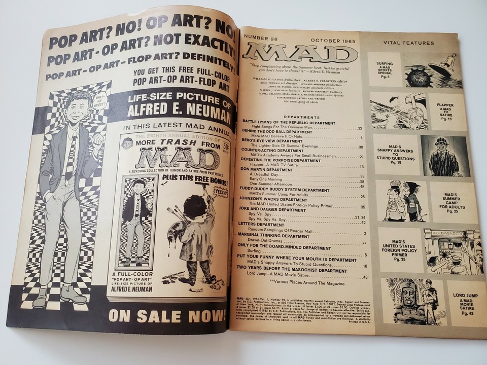 Vintage MAD CRACKED CRAZY humor magazines from 1965 to 1990 personal ...