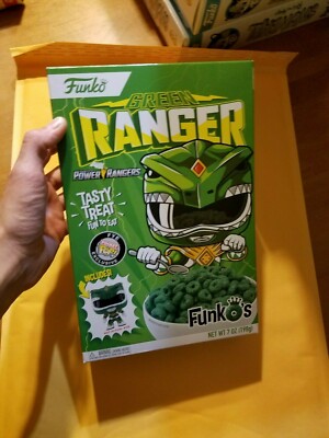 Funko Pop! FunkO's Cereal Green Ranger Power Rangers FYE Exclusive ...