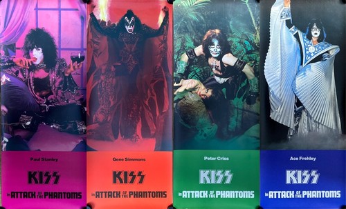 KISS Attack of the Phantoms Phantom of the Park compl German Character ...