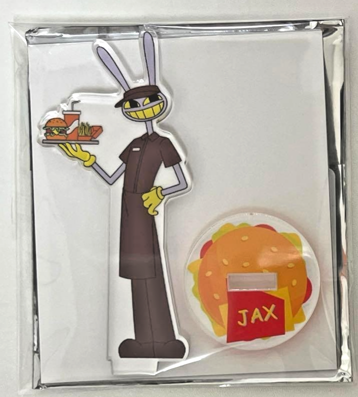 The Amazing Digital Circus Trading Acrylic Stand Jax Cafe Limited NEW ...