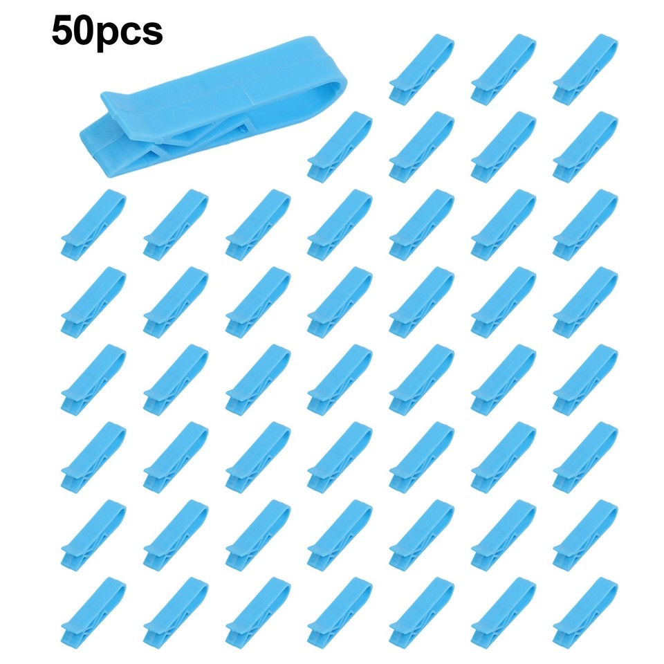 50Pcs Garbage Bag Clips Plastic Anti Slip Holder for Trash Bins in ...